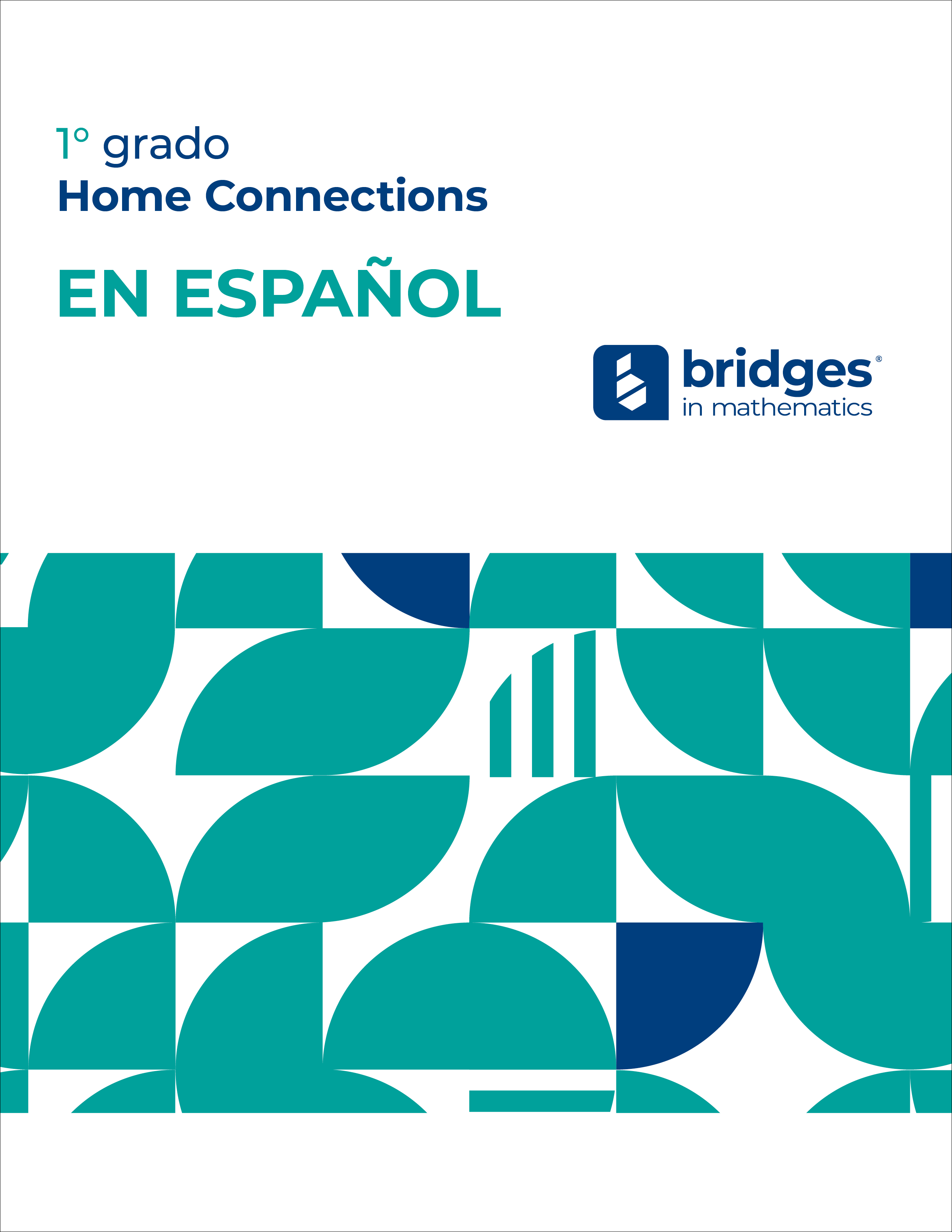 Bridges 3rd Edition Grade 1 Home Connections - Spanish (5 Pack)