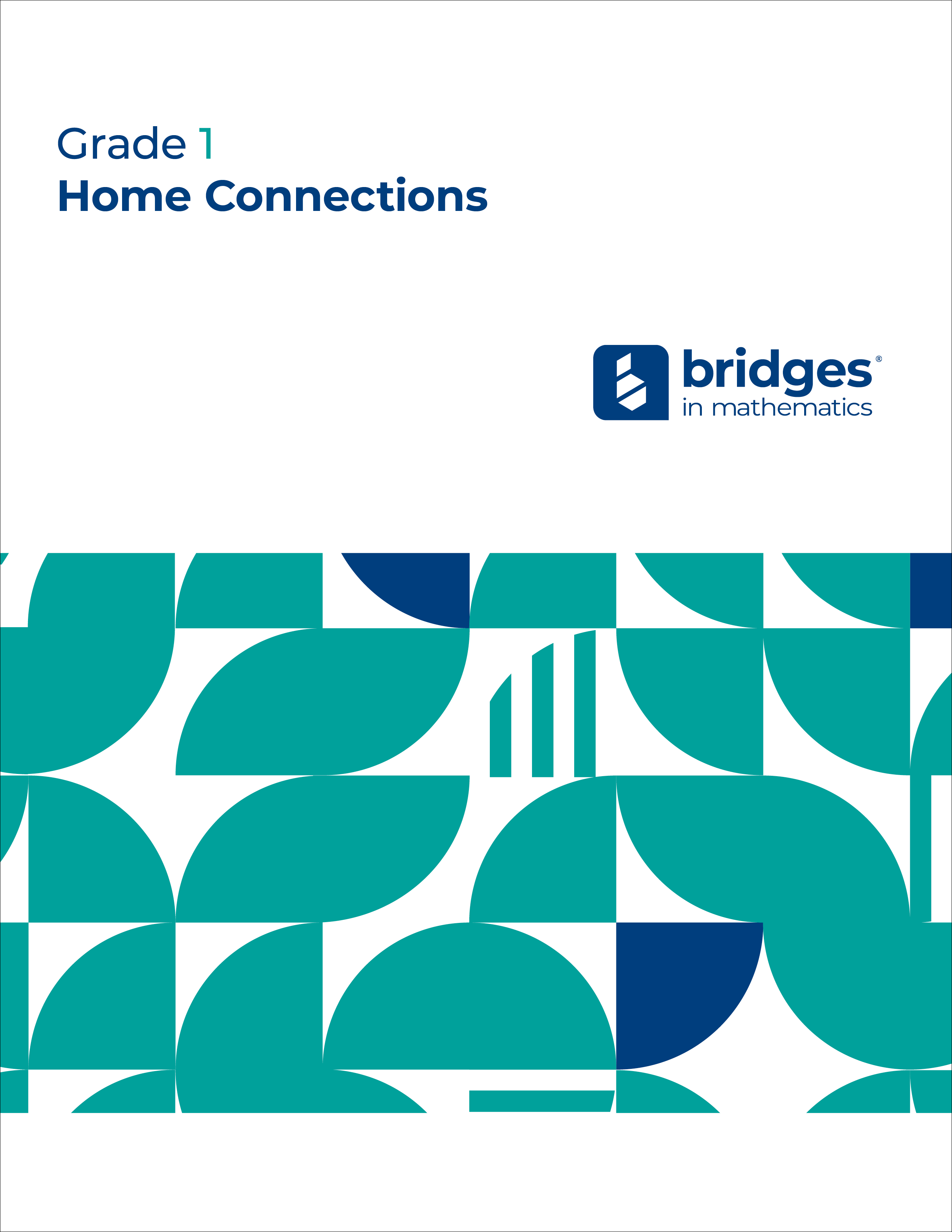 Bridges 3rd Edition Grade 1 Home Connections (5 Pack)