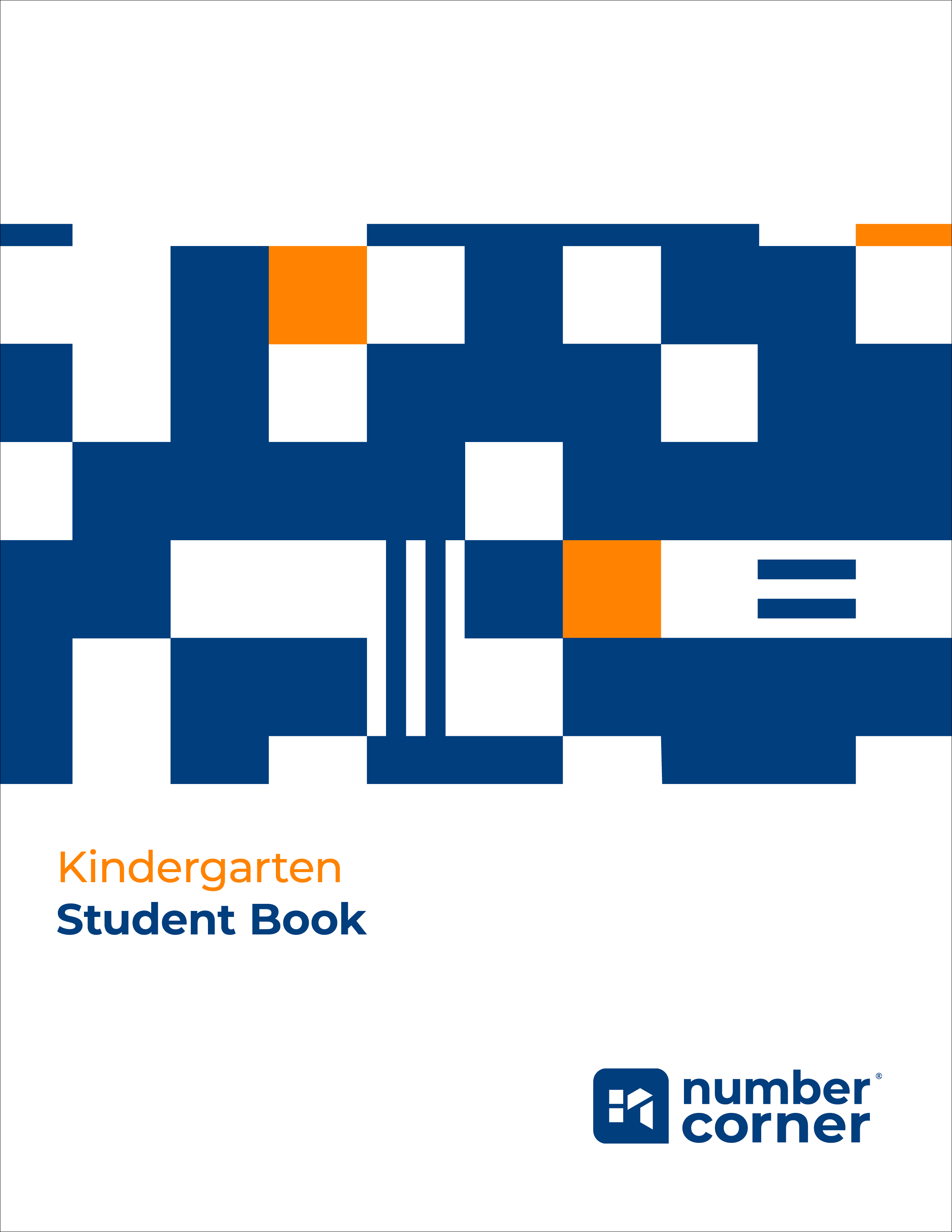 Number Corner 3rd Edition Grade K Student Book (5 Pack)